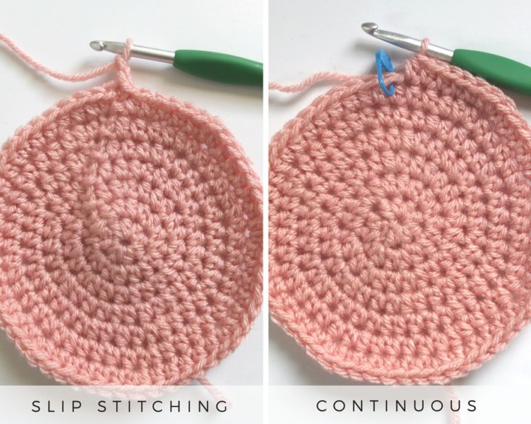 How to Crochet in the Round - A Step-by-Step Picture Tutorial - sigoni ...