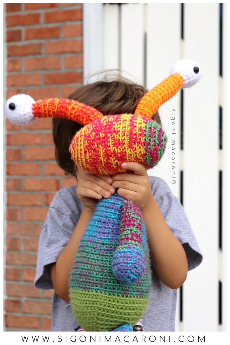 string bean mandala monster crochet pattern - sigoni macaroni