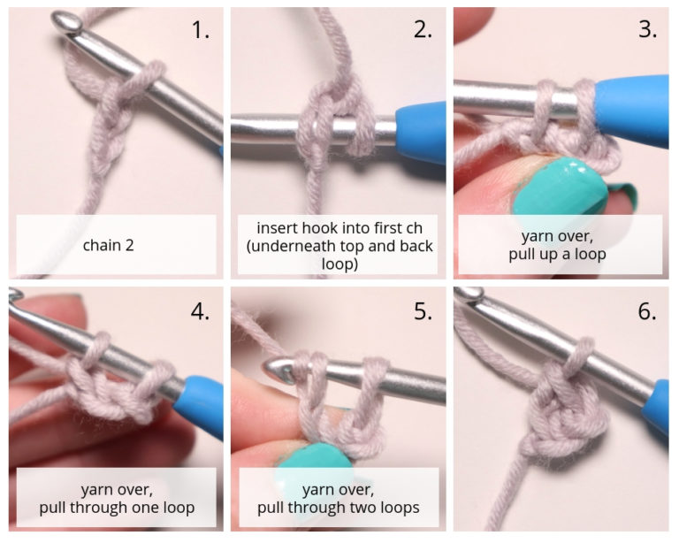 Chainless Foundation Crochet Stitches: Benefits & Step by Step ...