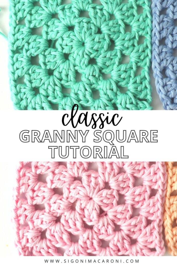 classic granny square tutorial - sigoni macaroni