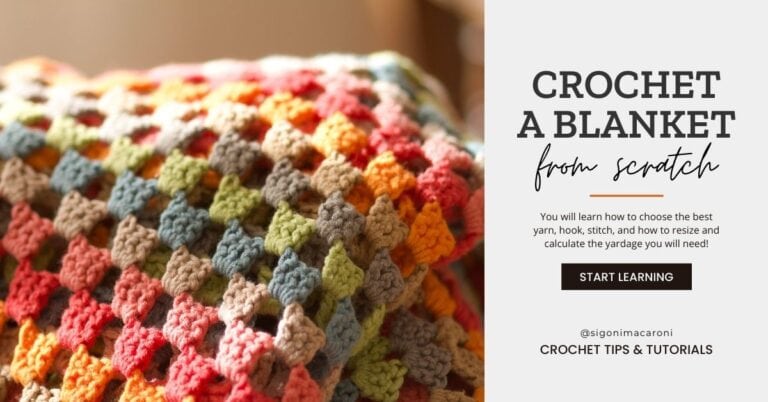 How To Crochet A Blanket 1 Sigoni Macaroni