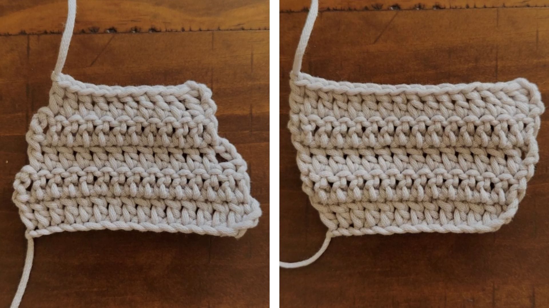 THIS is How to Crochet Straight Edges Once and for All - sigoni macaroni